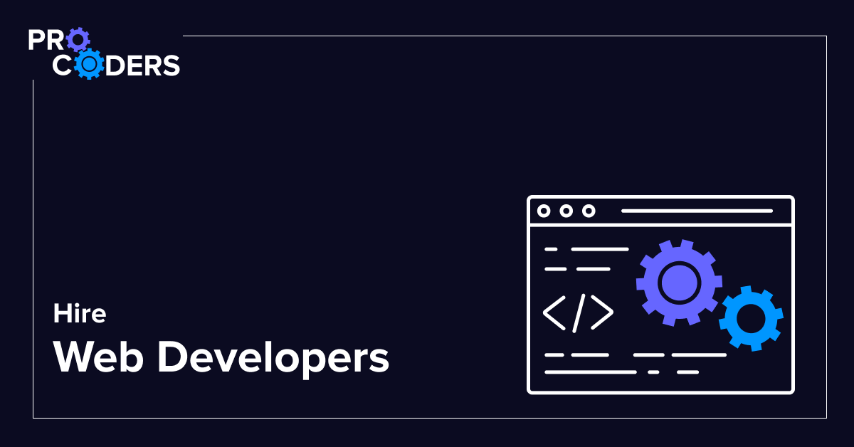 Hire A Website Developer | Services | ProCoders
