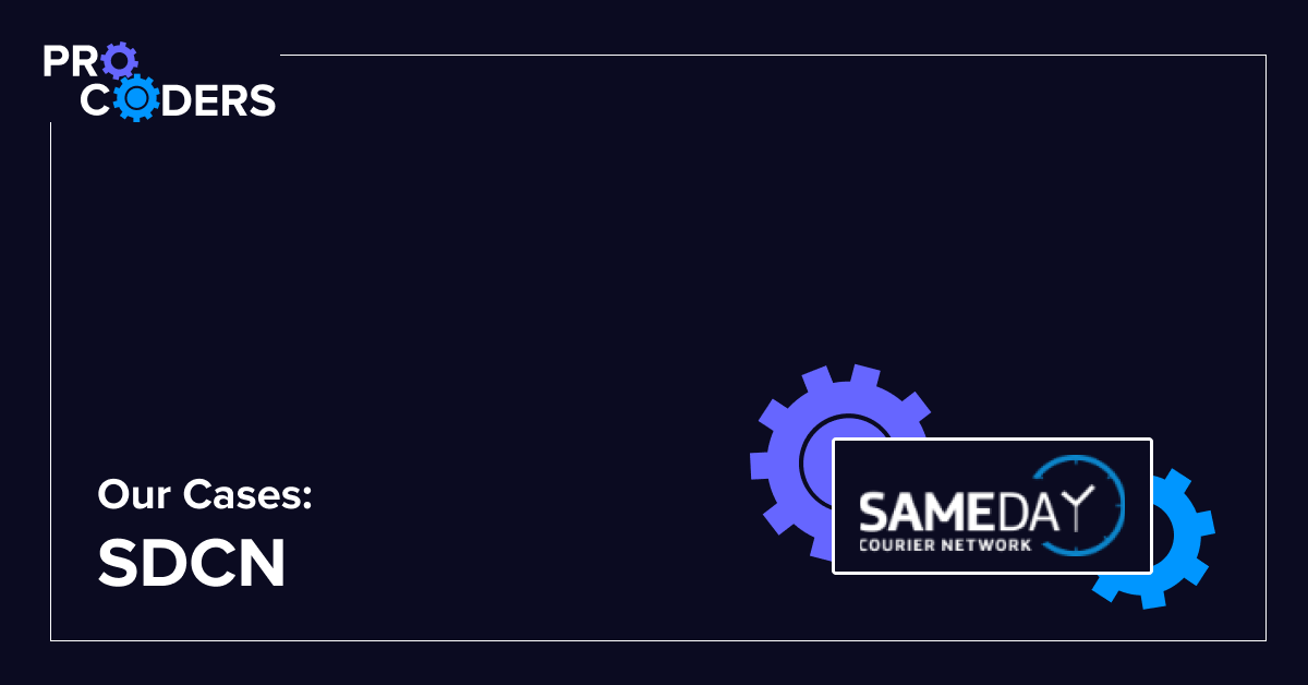 SDCN Logistic Platform Development | Case Study by ProCoders