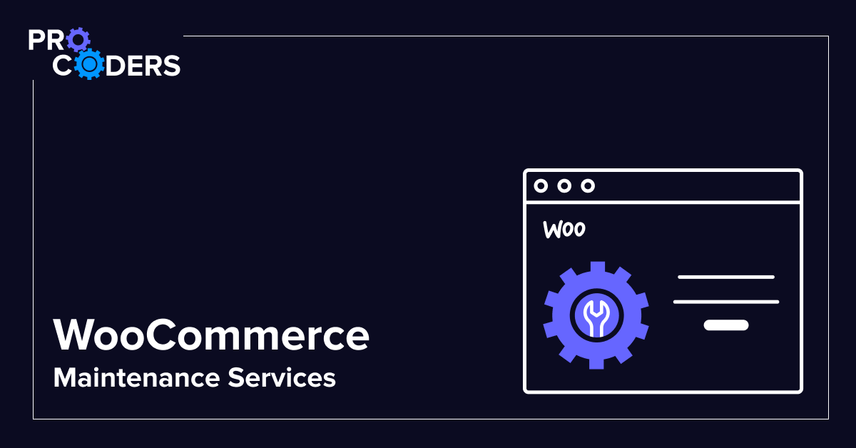 WooCommerce Maintenance Service | ProCoders